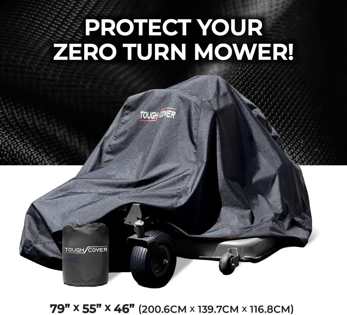 Zero-Turn Mower Cover | Premium | Black – Tough Cover